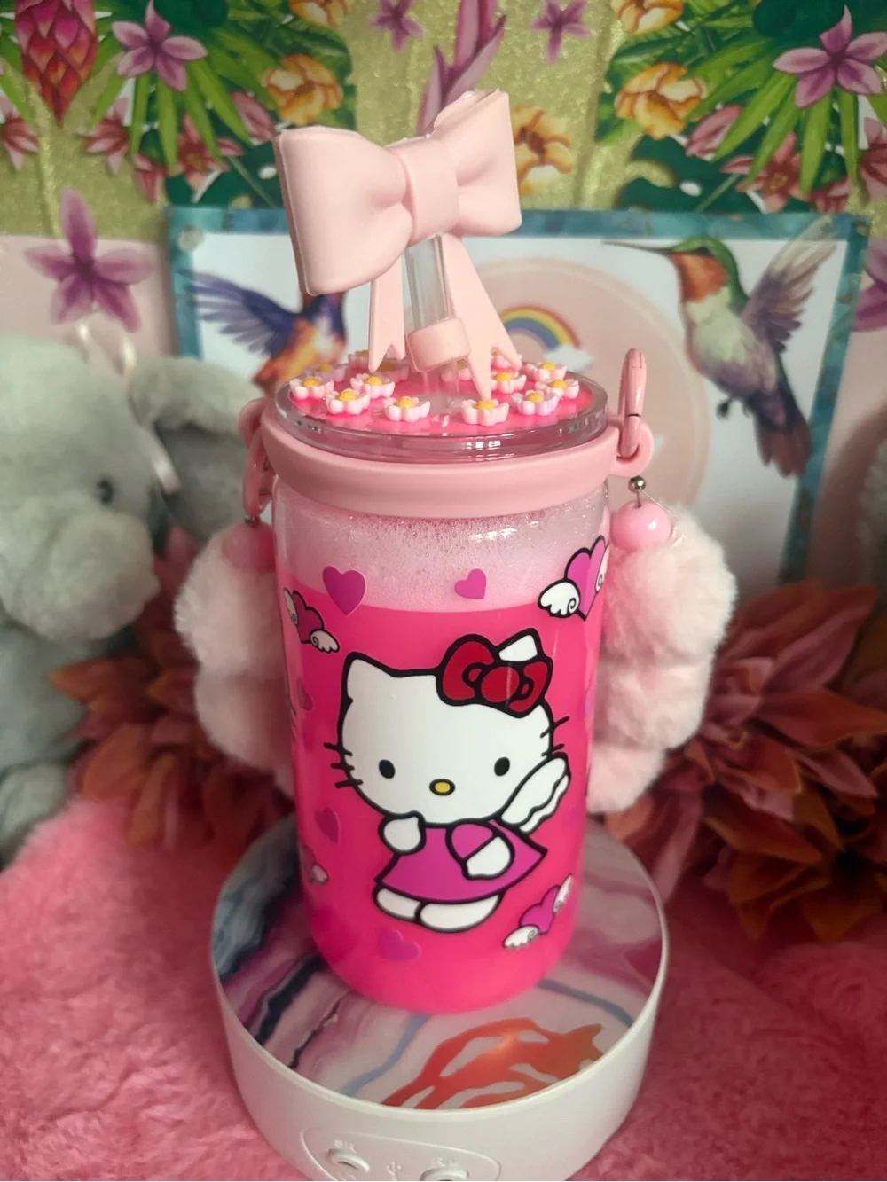 Hello Kitty | Other | Hello Kitty Pink Bowtopped Fluffy Ear Mug | Poshmark